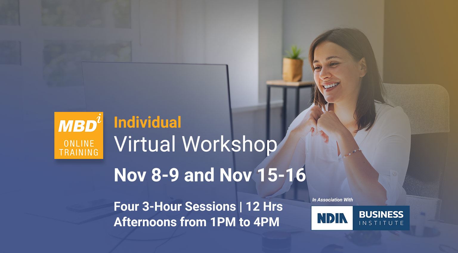 Virtual Workshop - Starts Nov 8 - Mastering the Art of BD