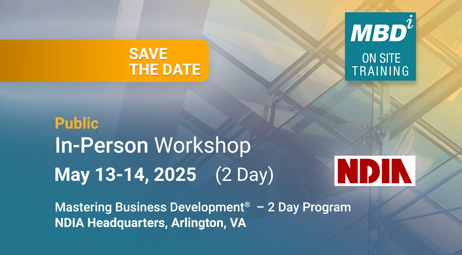 MBDi - Master Business Development Training